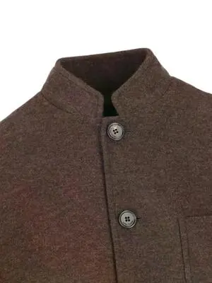 Loro Piana Spagna High-neck Button-up Jacket