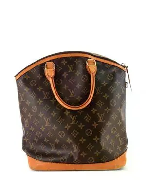 LOUIS VUITTON Monogram Canvas Vertical Satchel Handbag