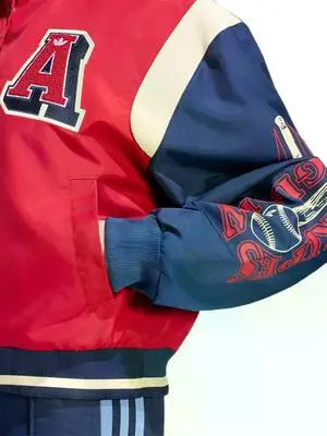 Adidas Bomber Jacket With Badges