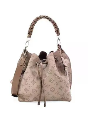 LOUIS VUITTON Muria Mahina Leather Bucket Bag