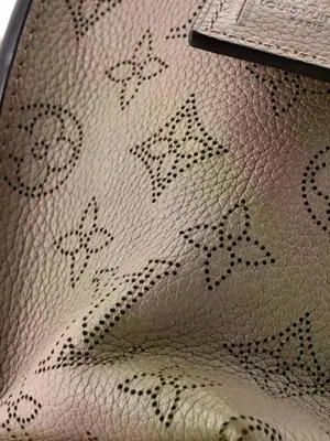 LOUIS VUITTON Muria Mahina Leather Bucket Bag