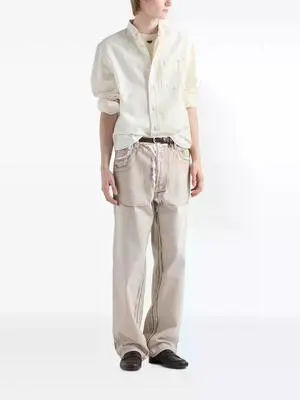 Prada Buttoned Shirt - Neutrals