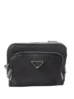 Prada 2013-2026 Tessuto Harness Backpack - Black