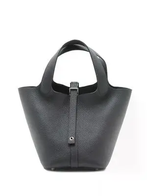 Hermès 2025 Clemence Picotin Lock 18 Handbag - Blue