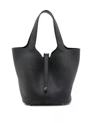 Hermès 2025 Clemence Picotin Lock 22 Handbag - Black