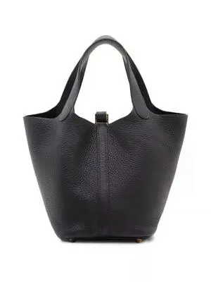 Hermès 2022 Clemence Picotin Lock 18 Handbag - Blue