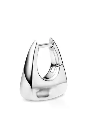 MARIA BLACK Tote Huggie Earring - Silver