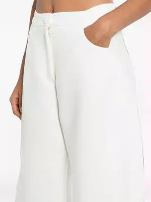 ISABEL SANCHIS Structured Curved-leg Palazzo Pants