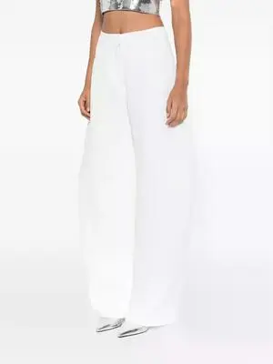 ISABEL SANCHIS Structured Curved-leg Palazzo Pants