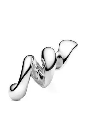 MARIA BLACK Coil Stud Earring - Silver