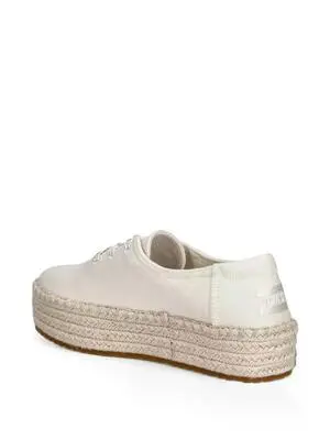 Toms Valencia Floral-embroidered Platform Espadrilles