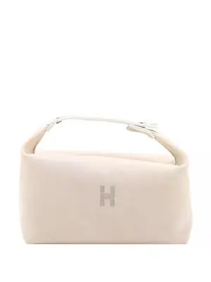Hermès 2020-2026 Large Toile Bride A Brac Case Vanity Bag - Neutrals