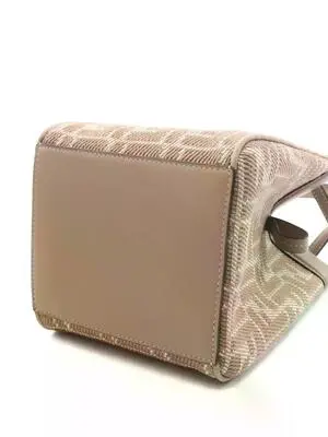 Fendi 2010-2026 Mini Zucca Canvas Origami Shoulder Bag