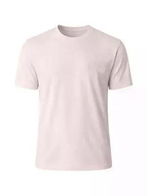 MC2 SAINT BARTH Embroidered-logo T-shirt - Pink
