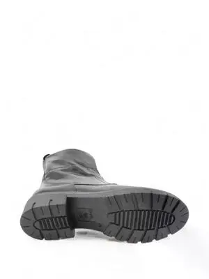 ARA Patent-finish Zip-front Ankle Boots