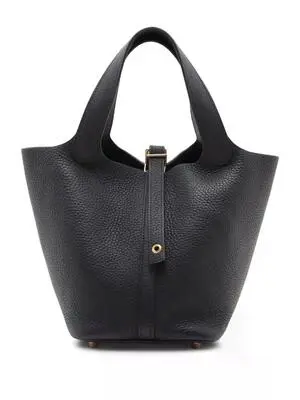 Hermès 2022 Clemence Picotin Lock 18 Handbag - Blue