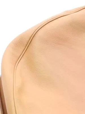 Prada 2013-2026 Large Calfskin Demi Lune Shoulder Bag - Neutrals