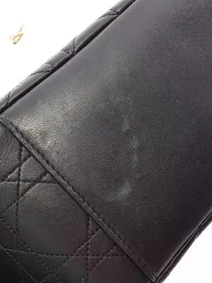 Dior 2010-2026 Medium Lambskin Cannage Miss Flap Shoulder Bag