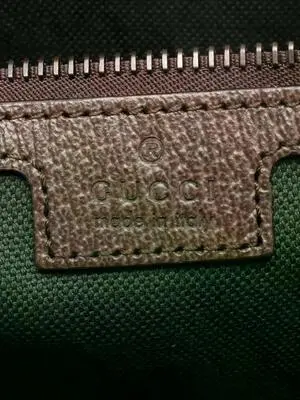 Gucci 2000-2015 Medium Gg Supreme Web Ophidia Crossbody Bag - Neutrals