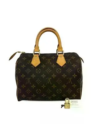 LOUIS VUITTON 2003 Monogram Speedy 25 Boston Bag