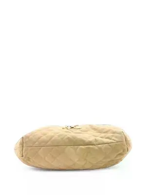 Saint Laurent Icare Shopping Quilted Nubuck Maxi Tote Bag