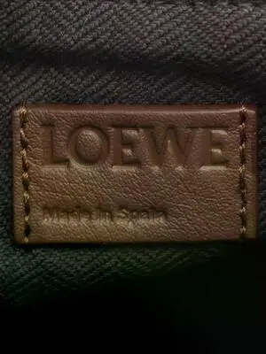 Loewe 2010-2026 Large Calfskin Puzzle Edge Satchel - Brown