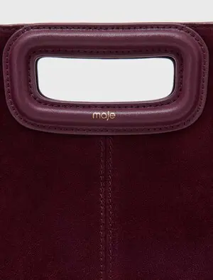 Maje Suede M Bag