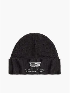 Tommy Hilfiger Tommy X Cadillac F1 Team Replica Beanie - Black