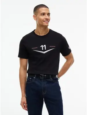 Tommy Hilfiger Tommy X Cadillac F1 Team Driver T-shirt - Black