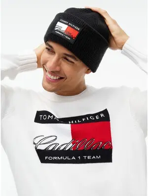 Tommy Hilfiger Tommy X Cadillac F1 Team Logo Beanie