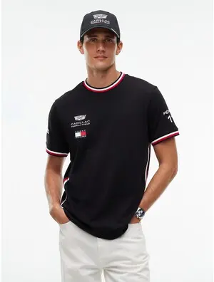 Tommy Hilfiger Tommy X Cadillac F1 Team Driver 11 Replica T-shirt - Black