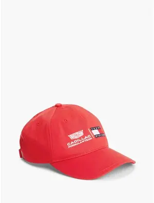 Tommy Hilfiger Tommy X Cadillac F1 Team Dual-logo Cap - Red