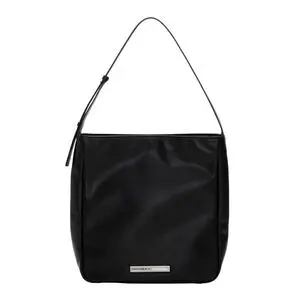 Marhen.j Roxy Vegan Leather Square Shoulder Bag - Black