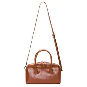 Marhen.j Lara Small Three-way Vegan Leather Shoulder Bag Cinnamon - Brown