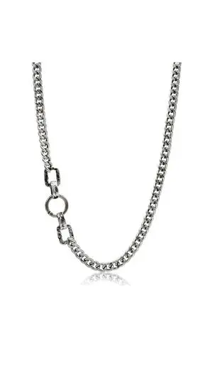 BAYEMEYC Ura Chain Necklace - Silver