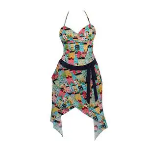 28NATELIER The Little Town Dress - Blue
