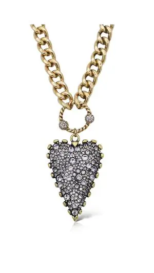 BAYEMEYC Lucente Heart Necklace - Gold
