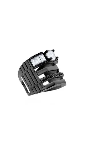 BAYEMEYC Tron Ring - Black