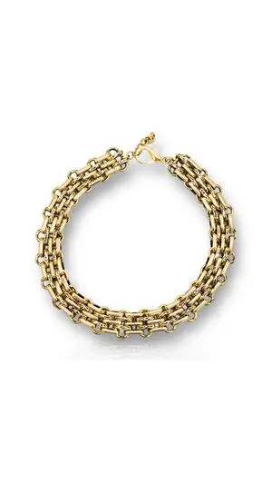 BAYEMEYC Renaissance Chain Necklace - Gold