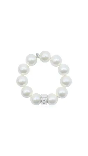 BAYEMEYC Astrion Pearl Bracelet - Silver