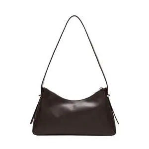 Marhen.j Solene Vegan Leather Shoulder Bag Chocolate - Brown