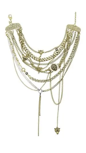 BAYEMEYC L'empire Layered Chain Necklace - Gold