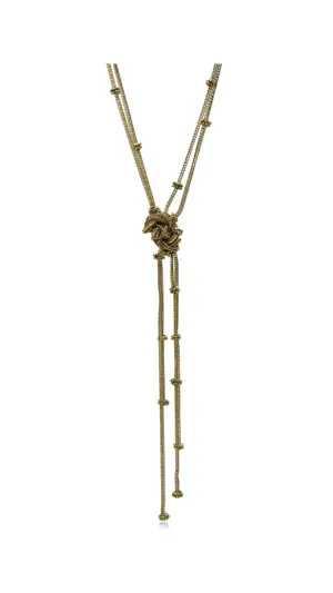 BAYEMEYC Peitho Plated Chain Necklace - Gold