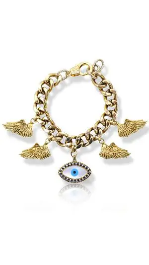 BAYEMEYC Lanitra Charm Bracelet - Gold