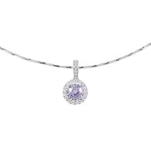 Arte Madrid Brillante Pendant - Purple