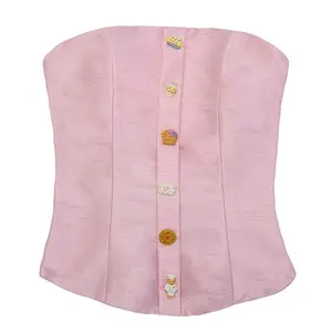 28NATELIER The Patisserie Corset - Pink