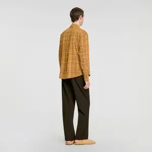 Sandro Shirt With Velvet Flocking