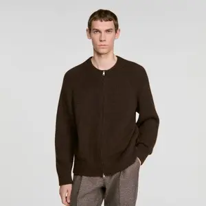 Sandro Zip-up Bomber Cardigan