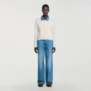 Sandro 2-in-1 Effect Cardigan