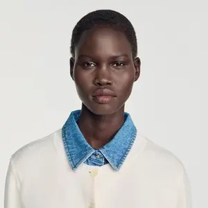 Sandro 2-in-1 Effect Cardigan